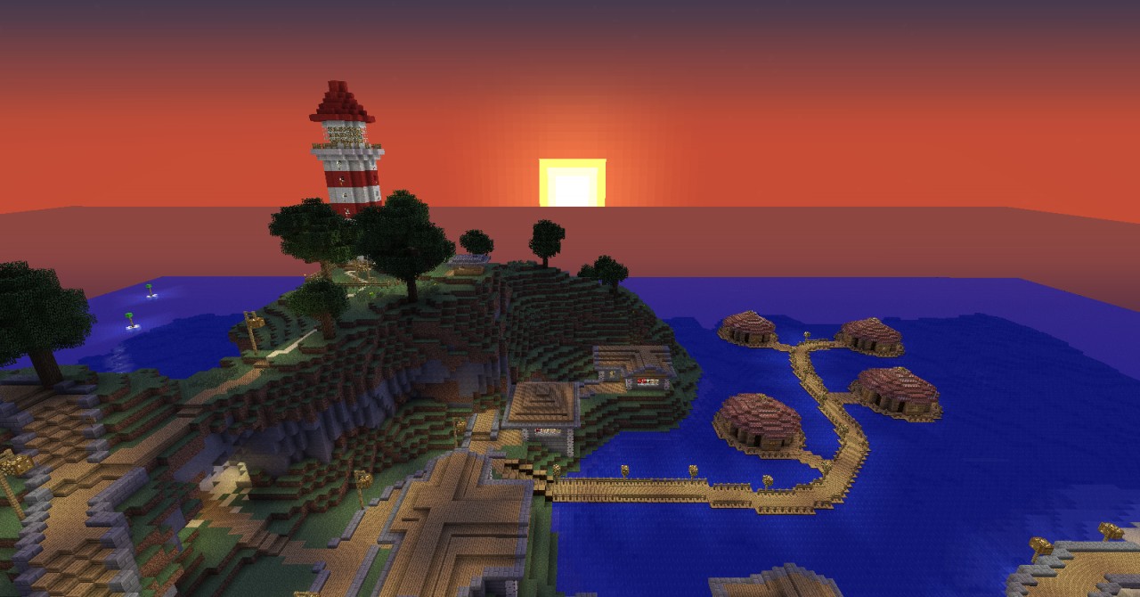 Atura Bay Luxury Resort and Hotel Minecraft Map
