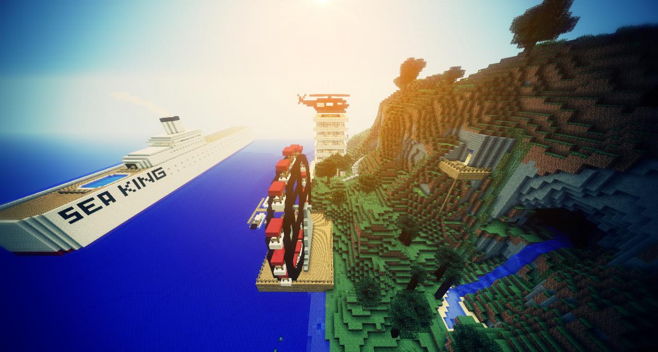 Paradise Island (Island Resort Contest) Minecraft Map