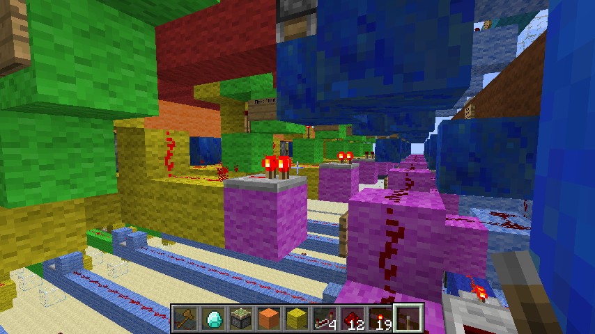 ALU (with User Interface including 4-bit opcode) Minecraft Project