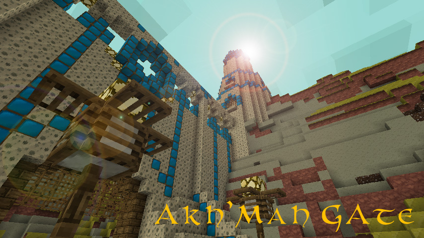 Akh'Mah Gate Minecraft Map