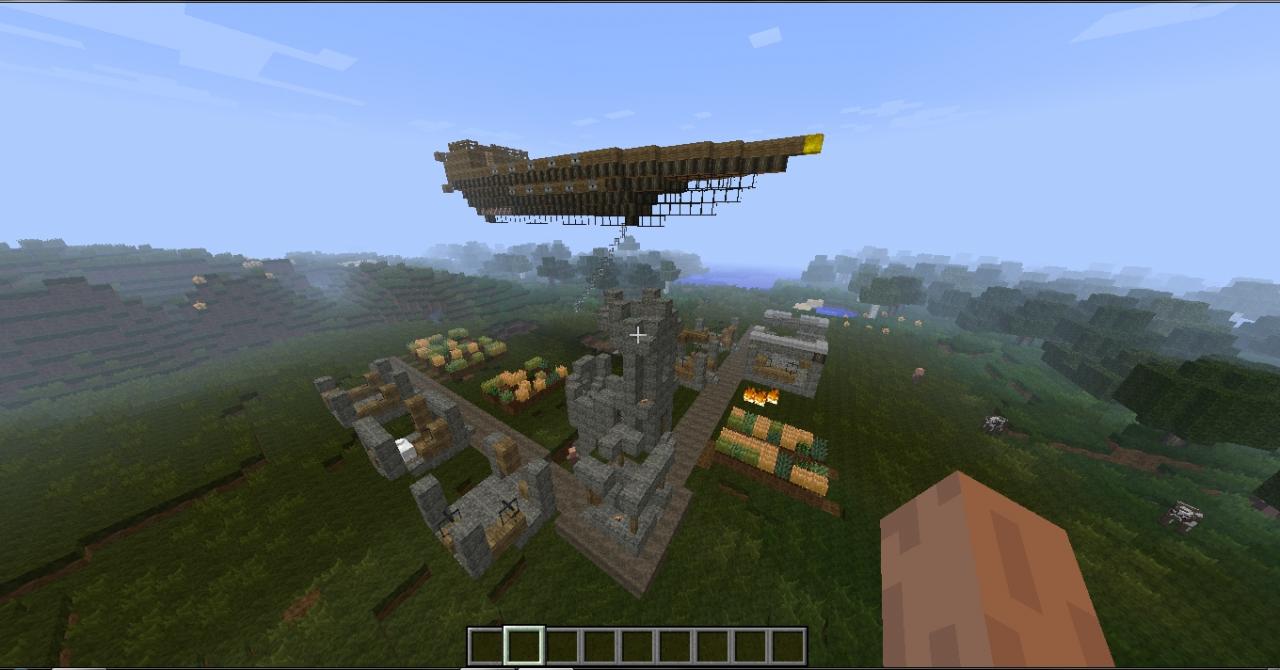 Rebellion Adventure Map - For Use With Zeppelin Mod (1.2.5) Minecraft Map