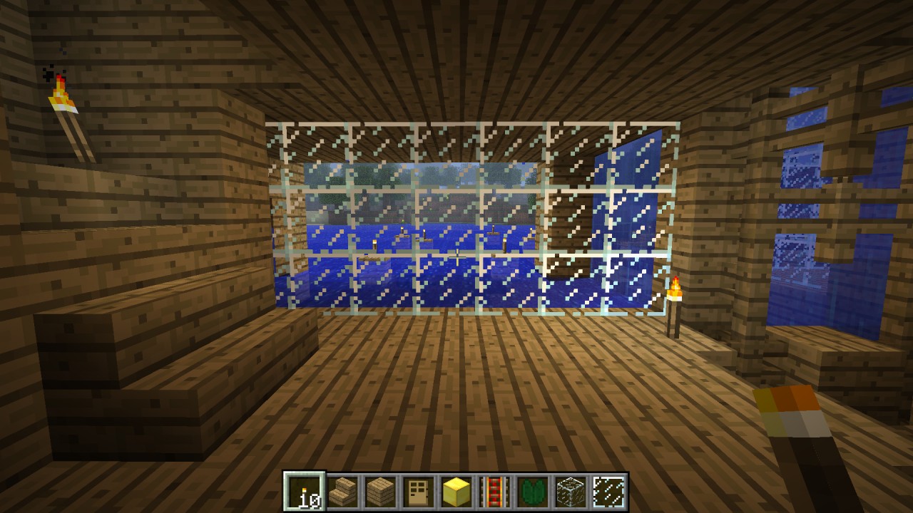 House under a bridge Minecraft Map