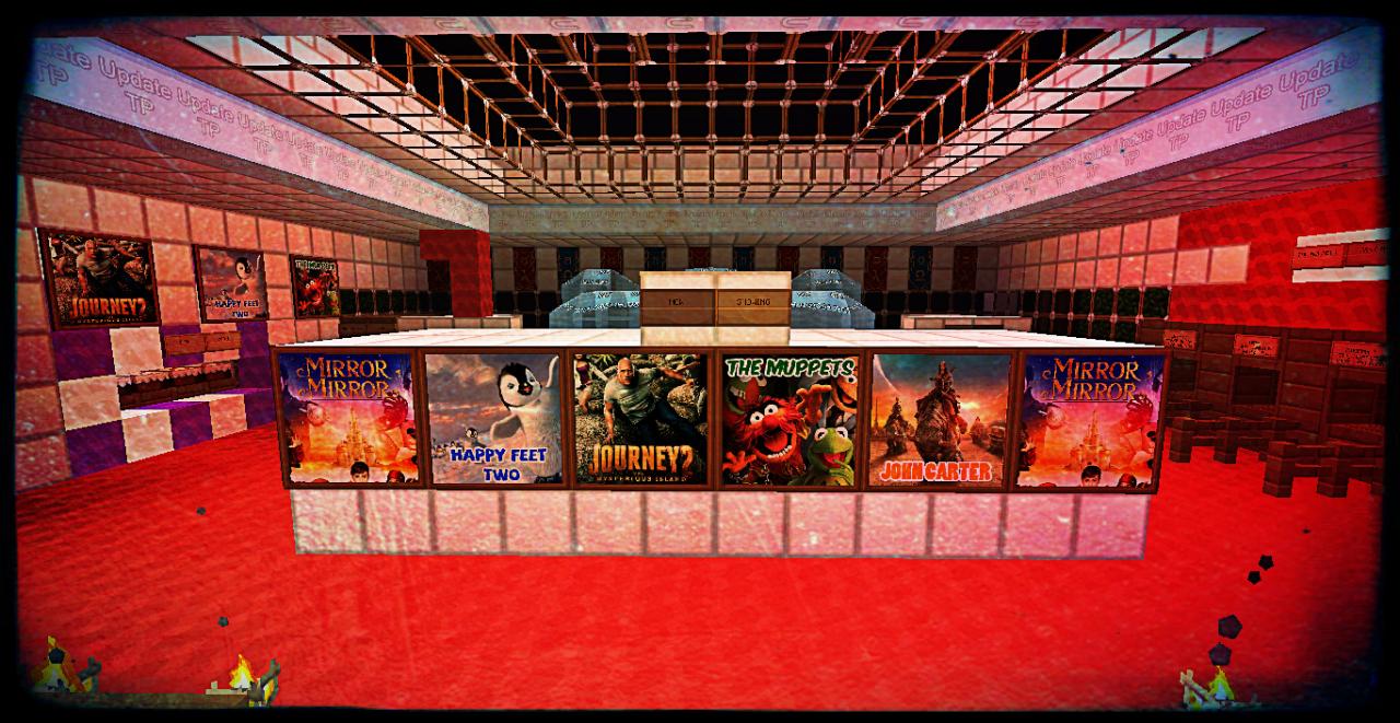 Spy Chicken Cinemas Minecraft Map