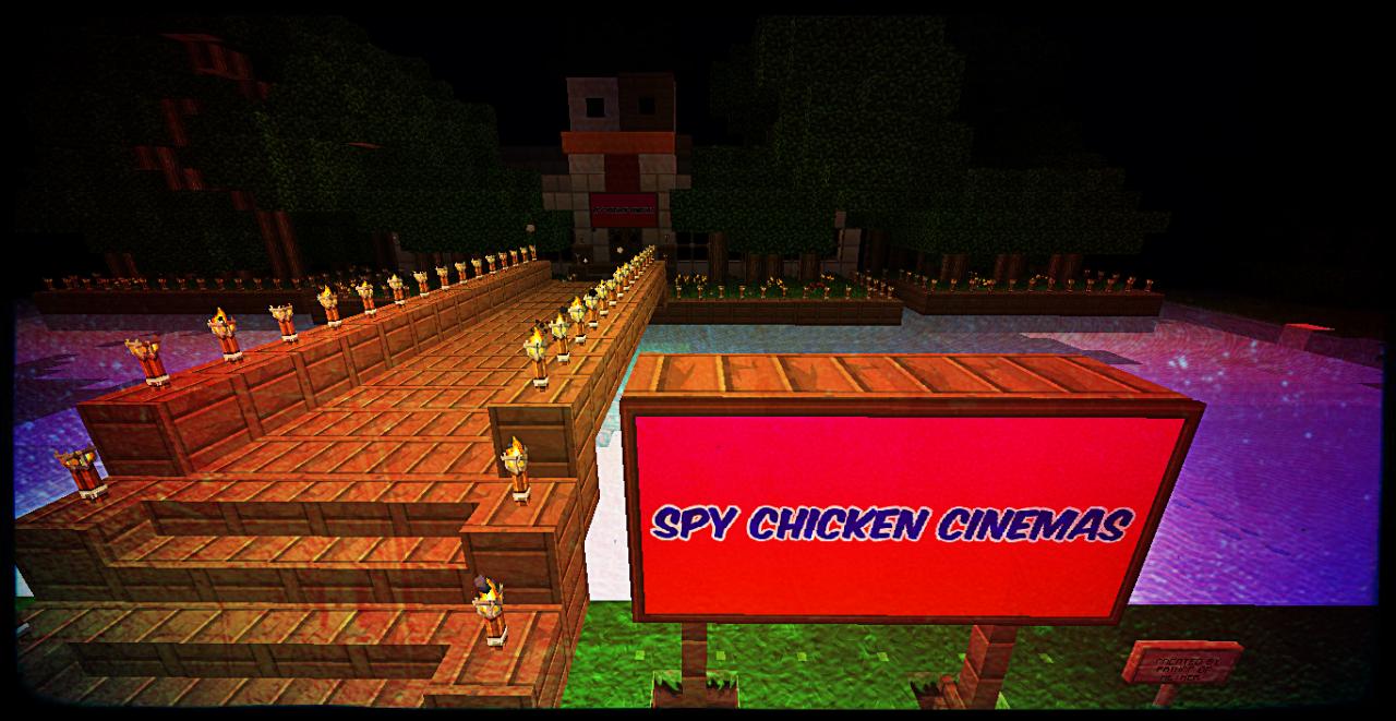 Spy Chicken Cinemas Minecraft Map