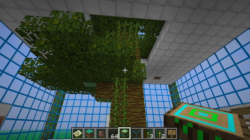 BIG 3D CUBE - V.1.1 - Now with trees and flowers! Minecraft Map