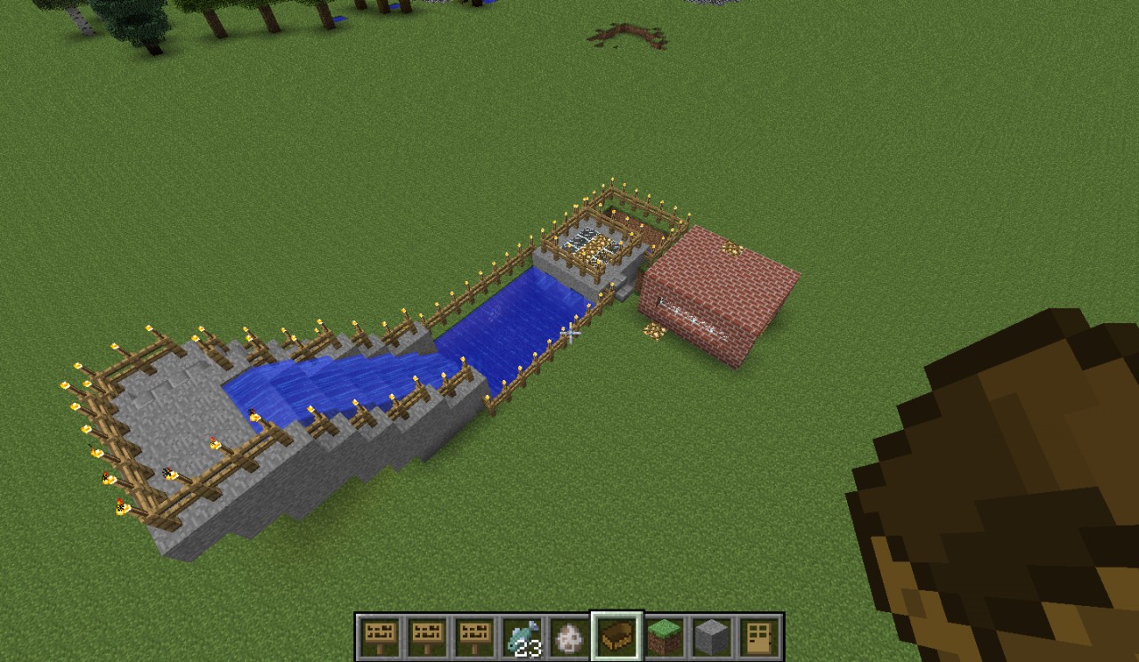 Mini dam (PLAY ON PEACEFUL) Minecraft Map