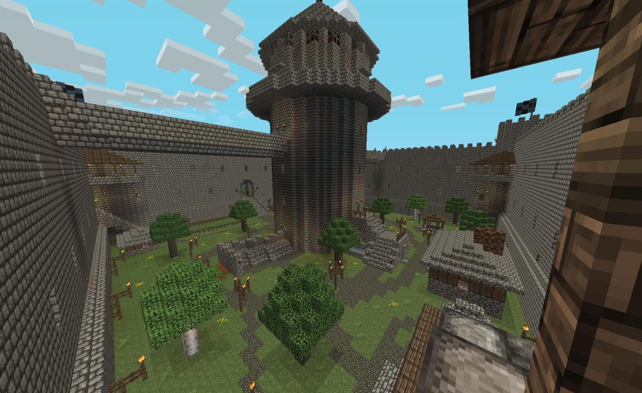 Castle - 01 v1.5 Minecraft Map