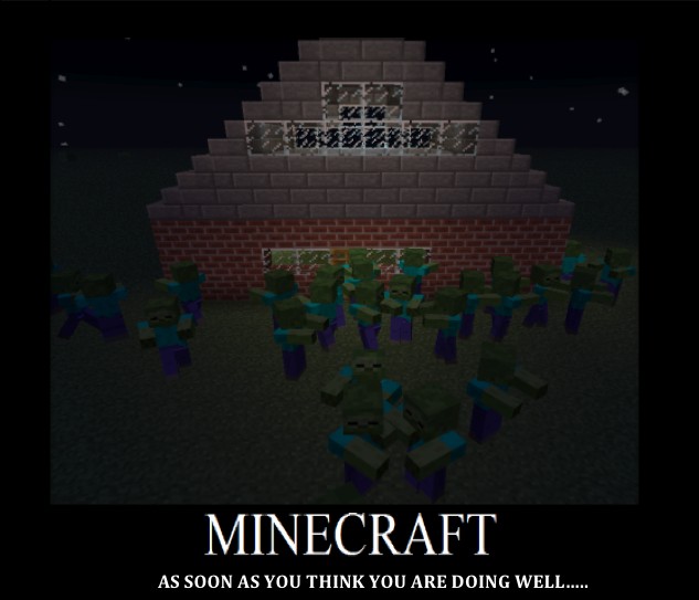 As soon as you think you are doing well Minecraft Map