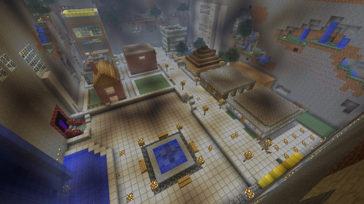 The Underground Cities Minecraft Map