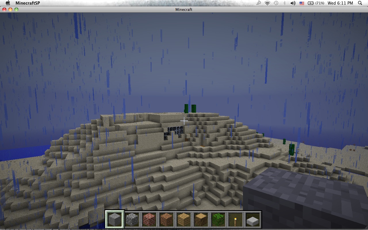 sand house Minecraft Map