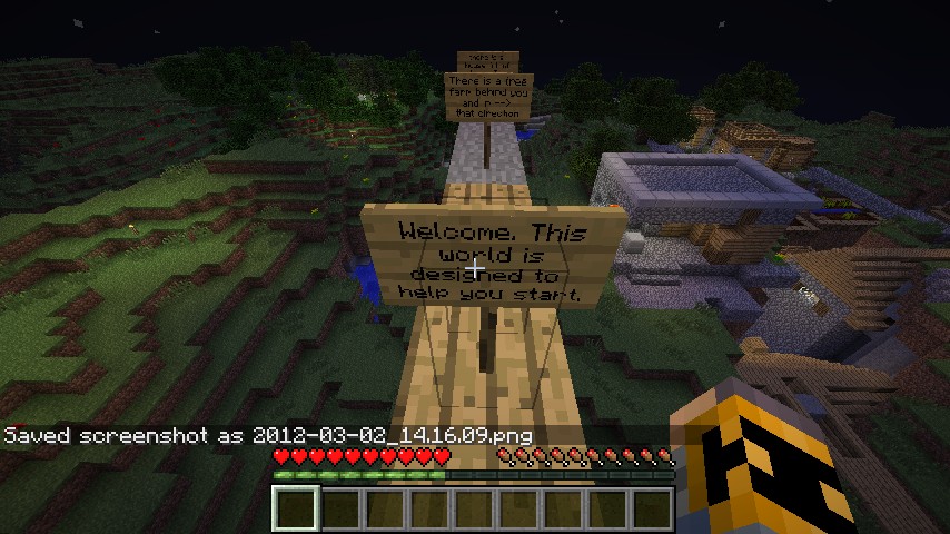 World for Beginners Minecraft Map