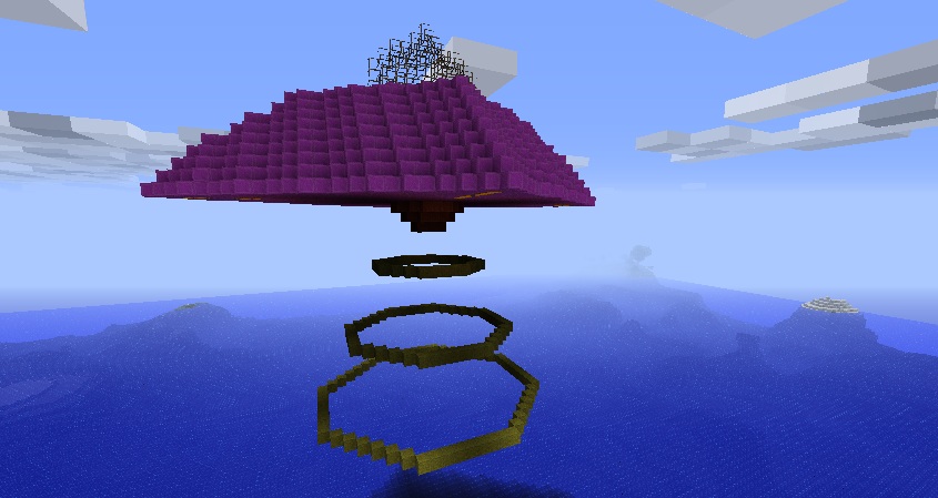 U.F.O Abduction - Mushroomizer Minecraft Map