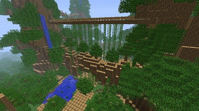 The Tree Castle Minecraft Map