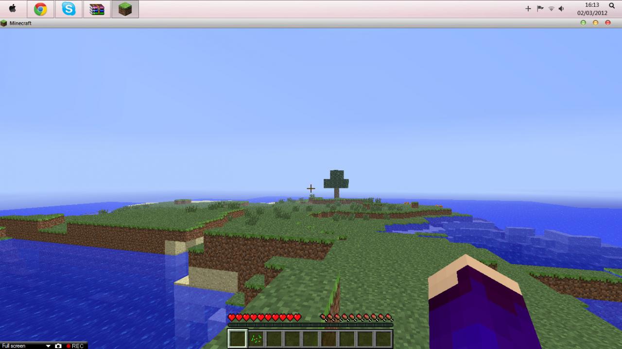 Small island Minecraft Map