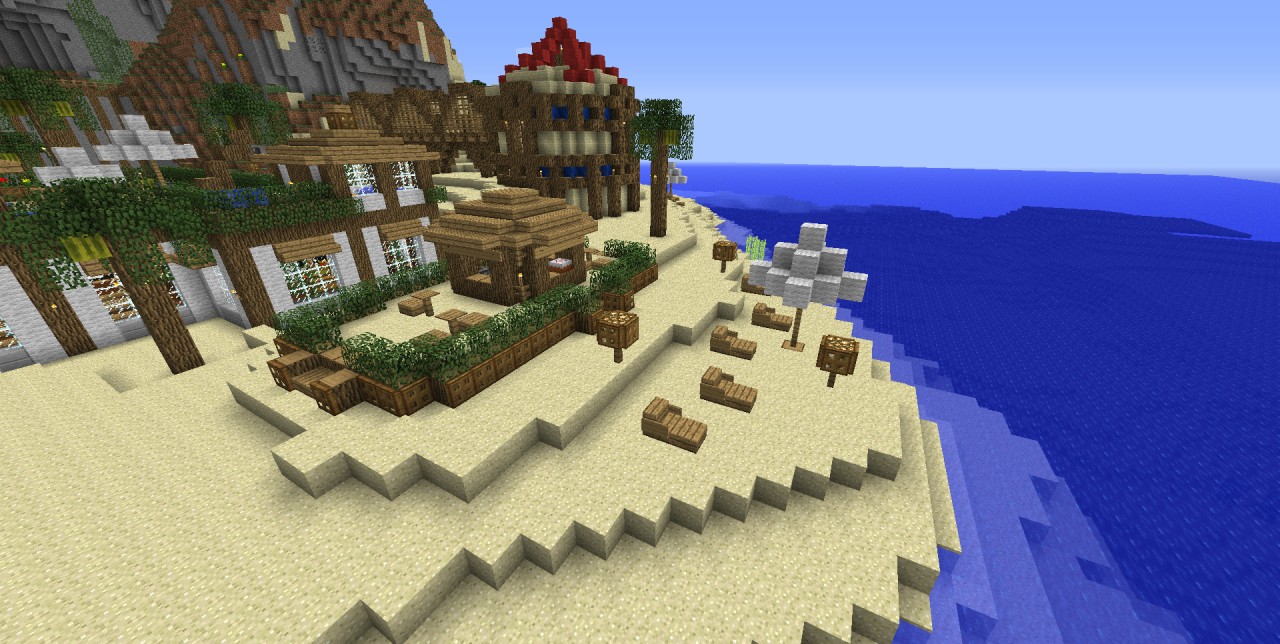 [Contest] Island Resort Project Paradise! Minecraft Map