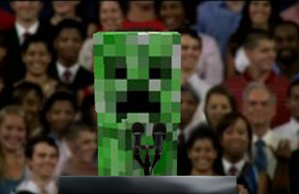 Creeper OBAMA Minecraft Map