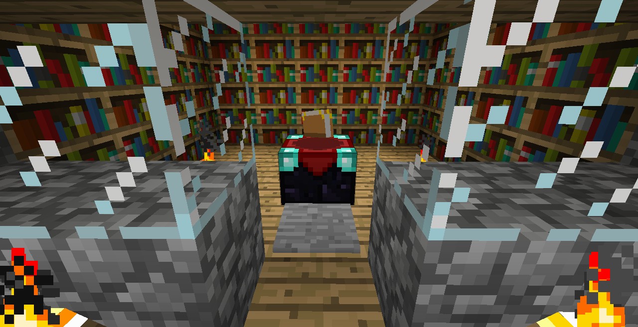 Transforming Enchantment Room Minecraft Map