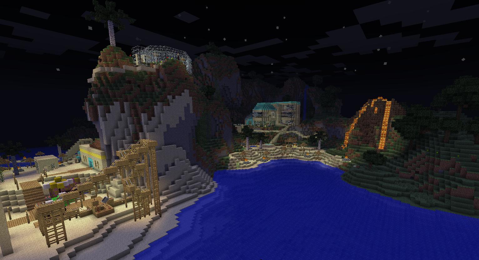 Fire Isle All Inclusive Resort and Spa Minecraft Map