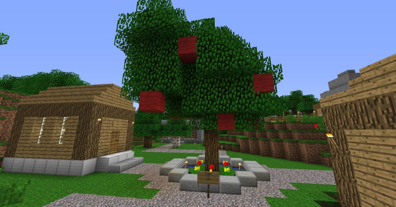 Beach village remix Minecraft Map