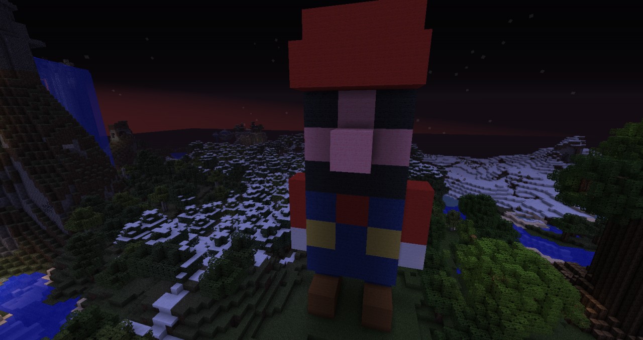 Big Mario Minecraft Map