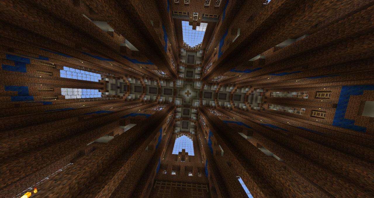 Minecraft Cathedral- Dirt Version (für Raphael) Minecraft Map