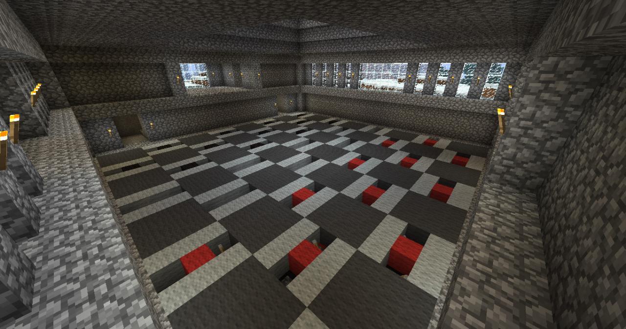 Snow Junction: An Expansive Minecraft Home Minecraft Map