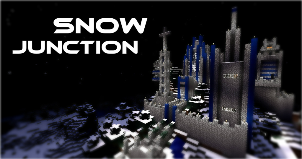 Snow Junction: An Expansive Minecraft Home Minecraft Map