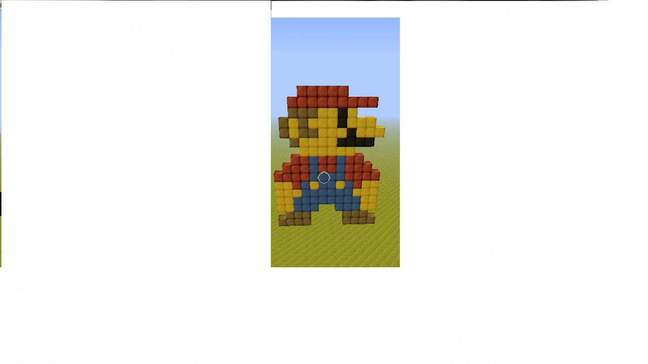 8 bit Mario Minecraft Map