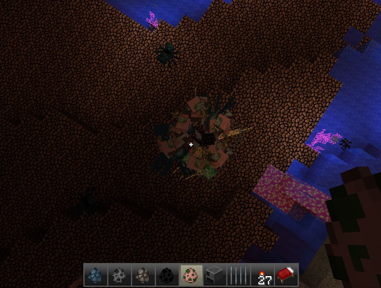 nether mob jail Minecraft Map