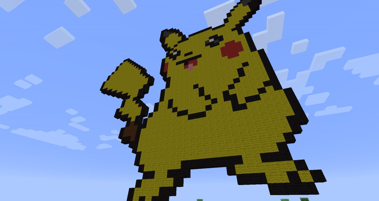 [Pokemon #025] Pikachu Minecraft Map