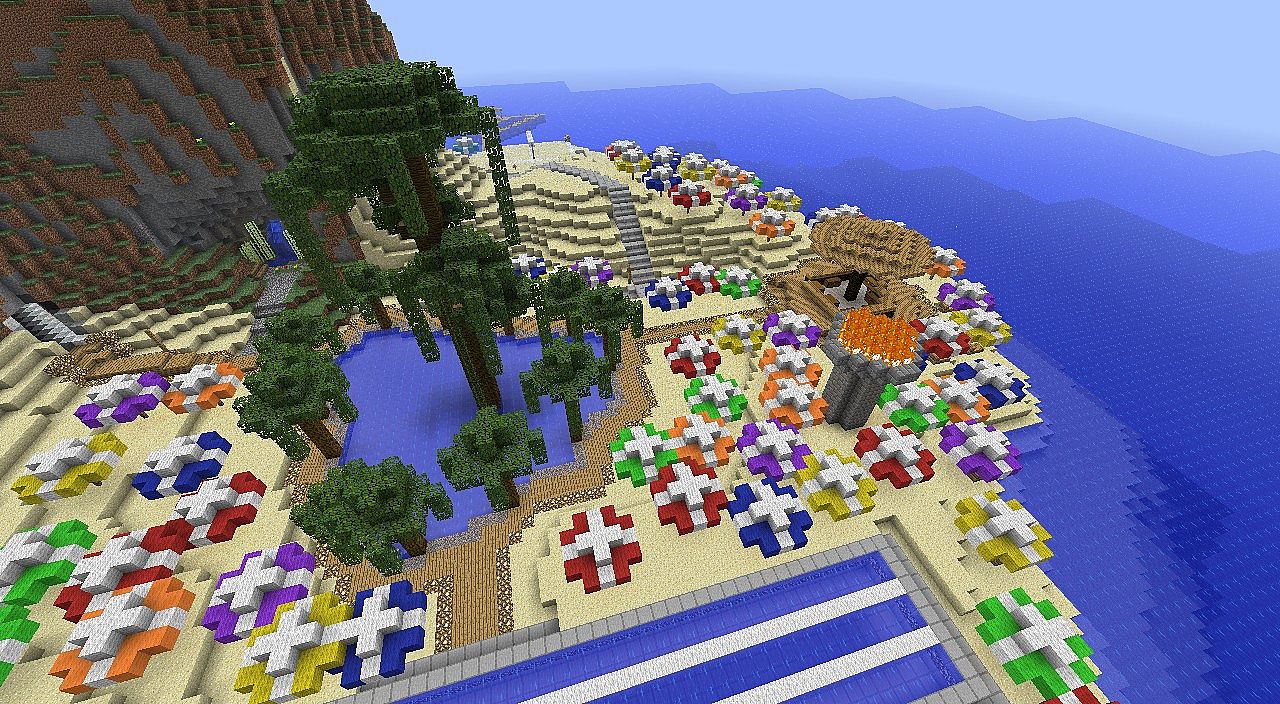 Island Resort for contest Minecraft Map