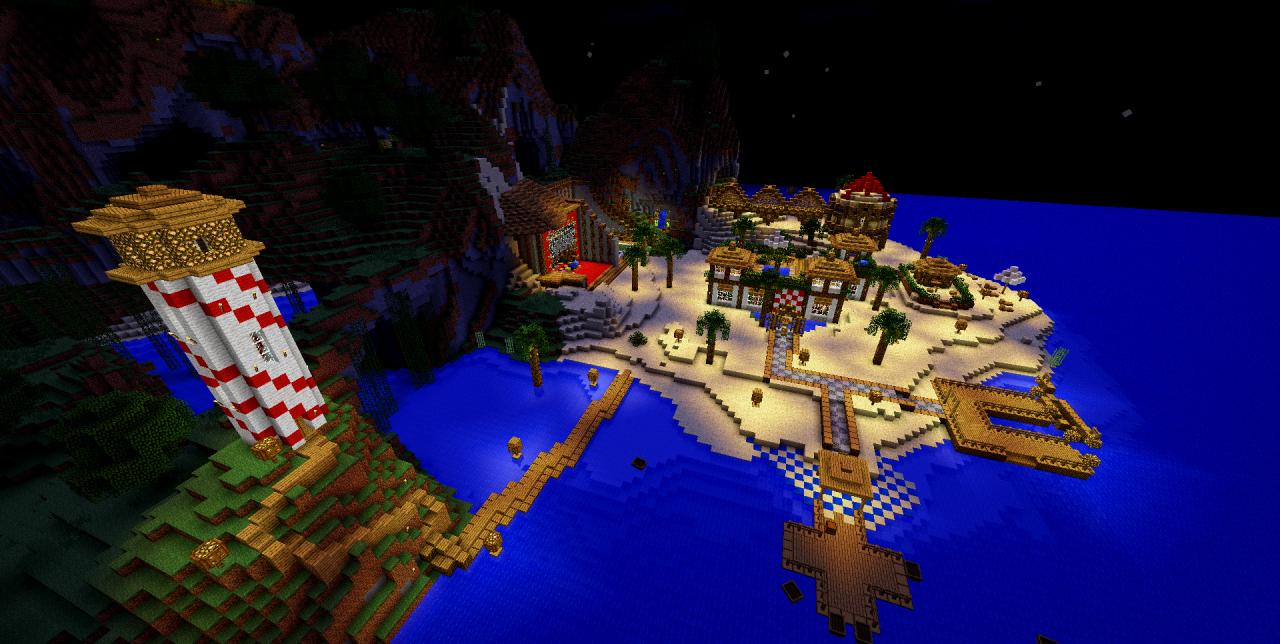 [Contest] Island Resort Project Paradise! Minecraft Map