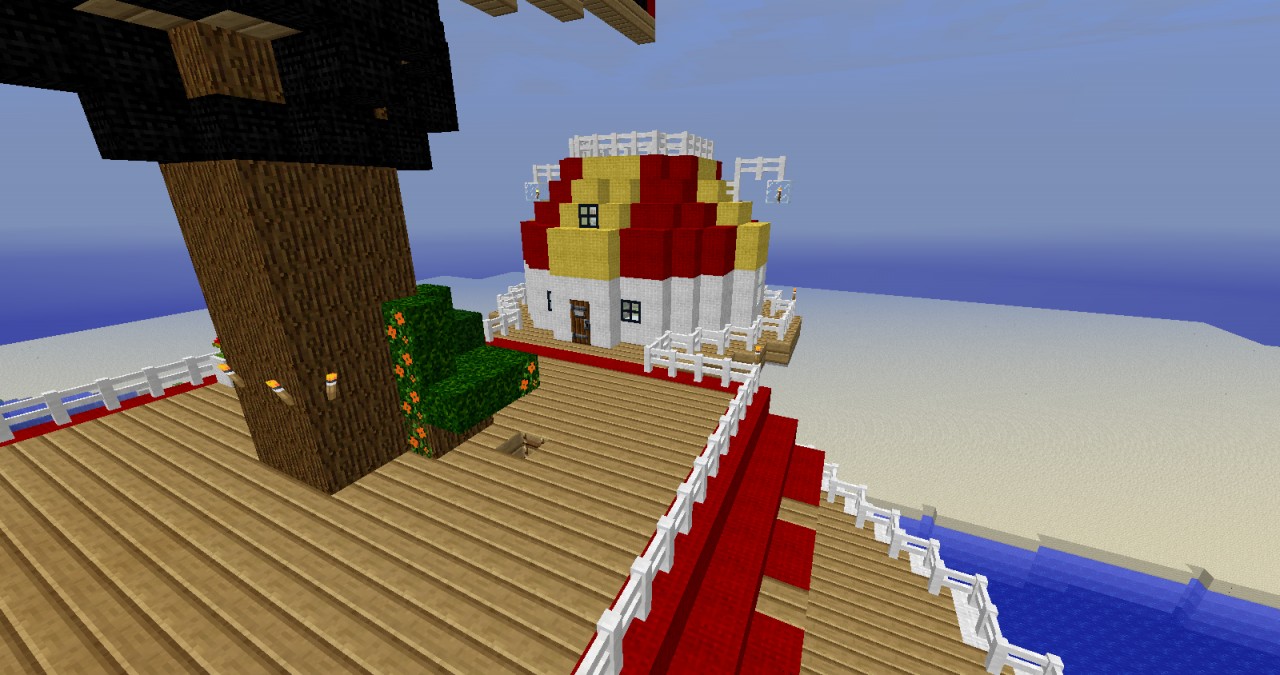 One Piece - The Thousand Sunny Minecraft Map