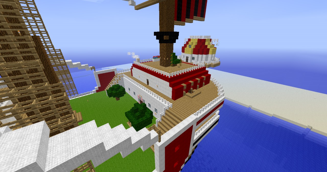 One Piece - The Thousand Sunny Minecraft Map