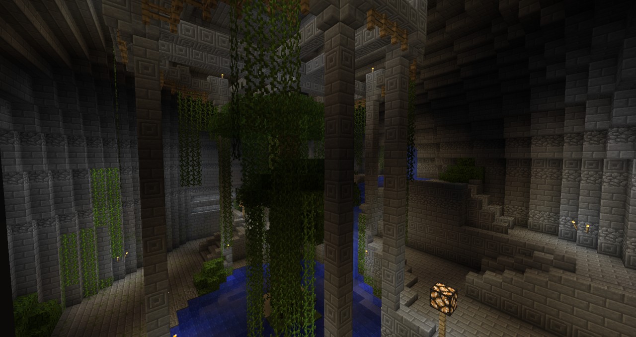 Ancient Jungle Temple Minecraft Map