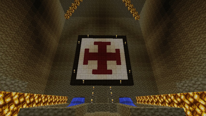Templar castle Minecraft Map
