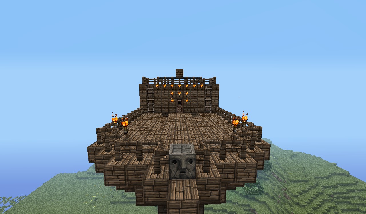 Floating Pirate Ship Minecraft Map
