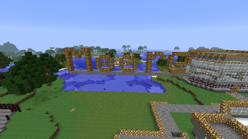 My Server Spawn City Minecraft Map
