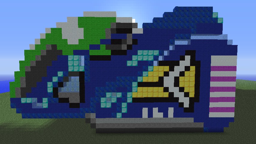 Blue Falcon - F Zero Minecraft Map