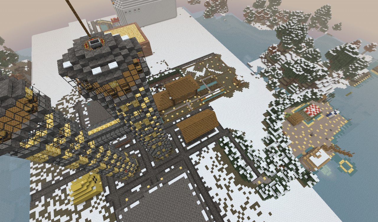 Our Giant world Minecraft Map