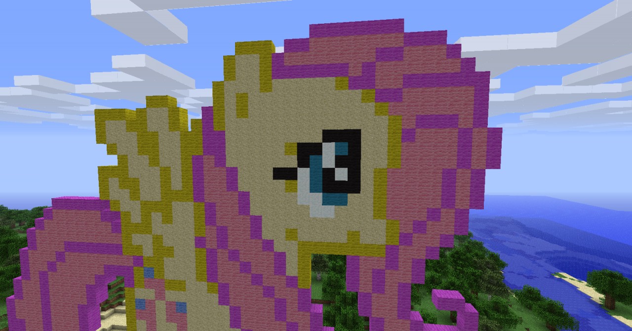 My Little Pony: Fluttershy Minecraft Map