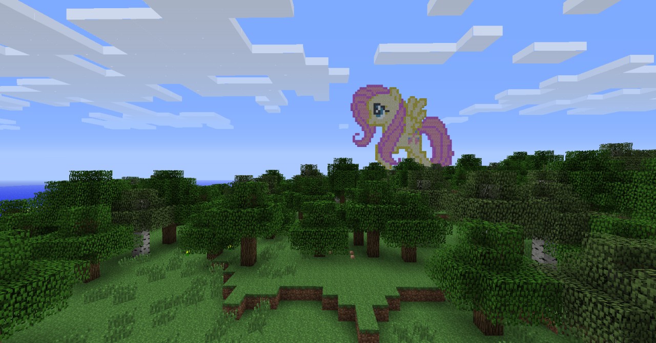 My Little Pony: Fluttershy Minecraft Map
