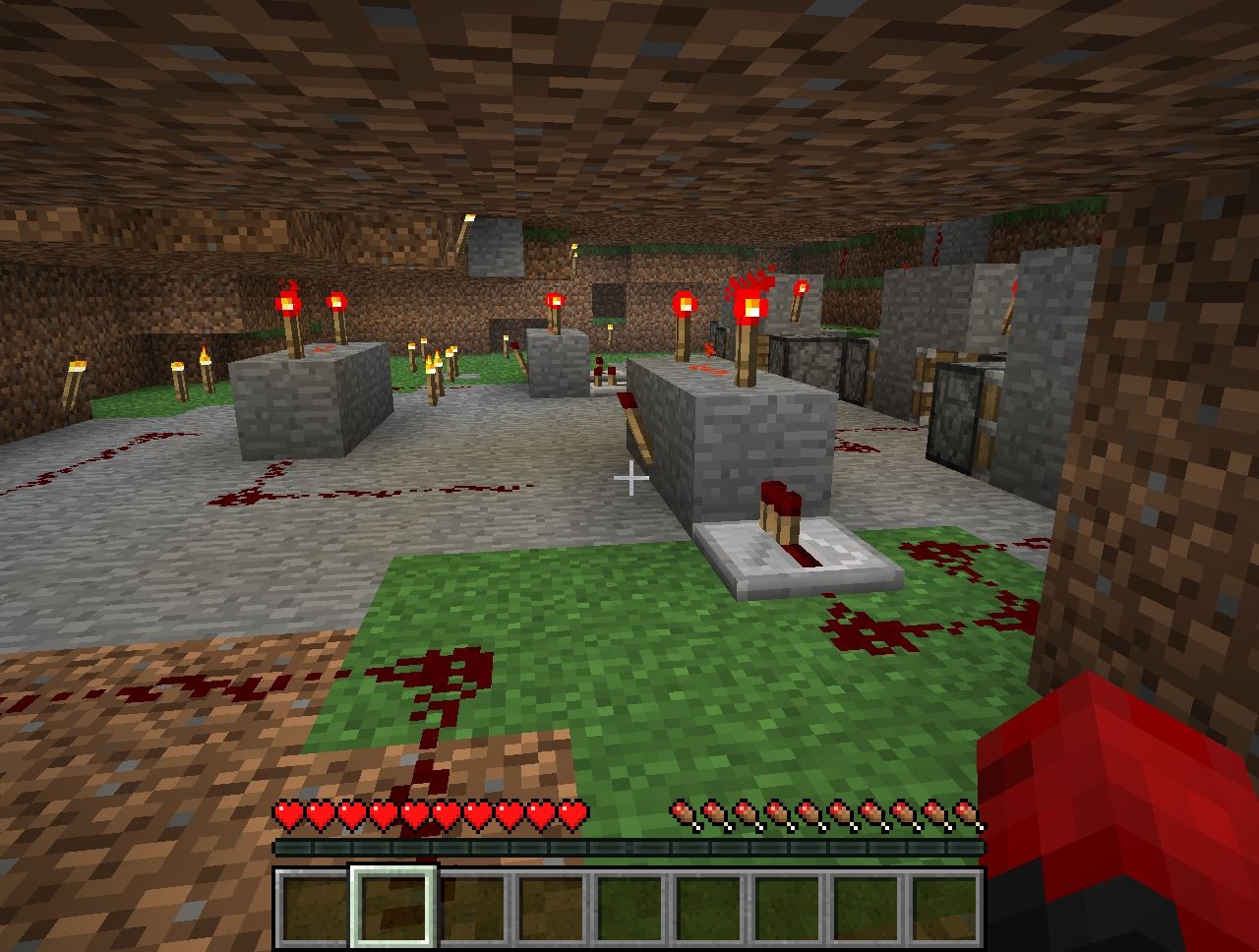 4 Button redstone lock (world save) Minecraft Map