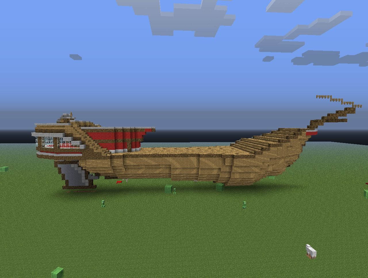 Exploring Voyage Vessel Minecraft Map