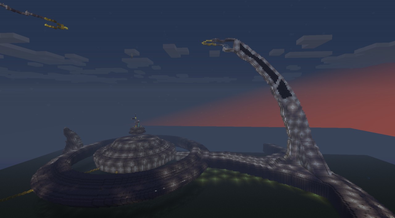 1/4 Scale Deep Space Nine Minecraft Map