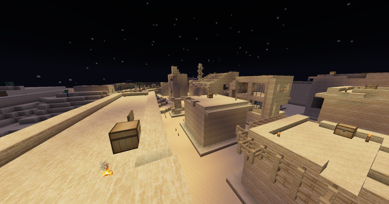 Parkour Sandstone Town Minecraft Map