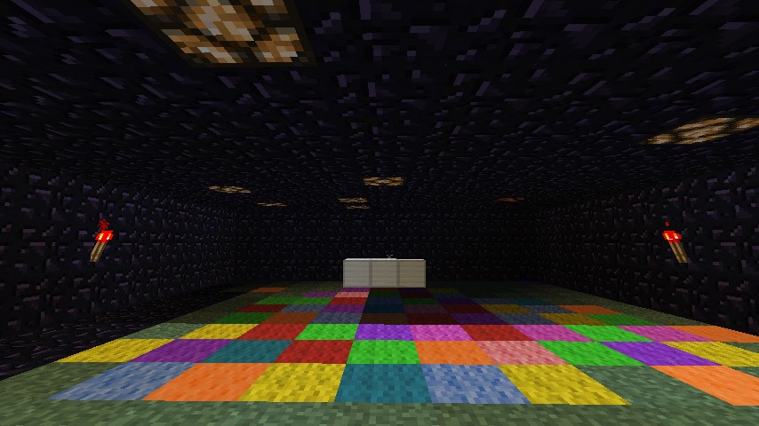 Rave room, (dance club) Minecraft Map