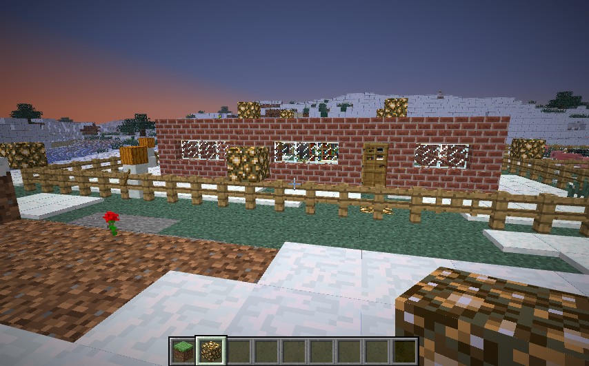Winter Home Minecraft Map