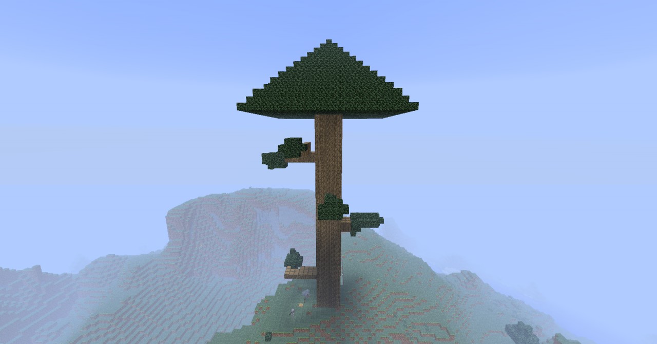 The biggest tree Minecraft Map