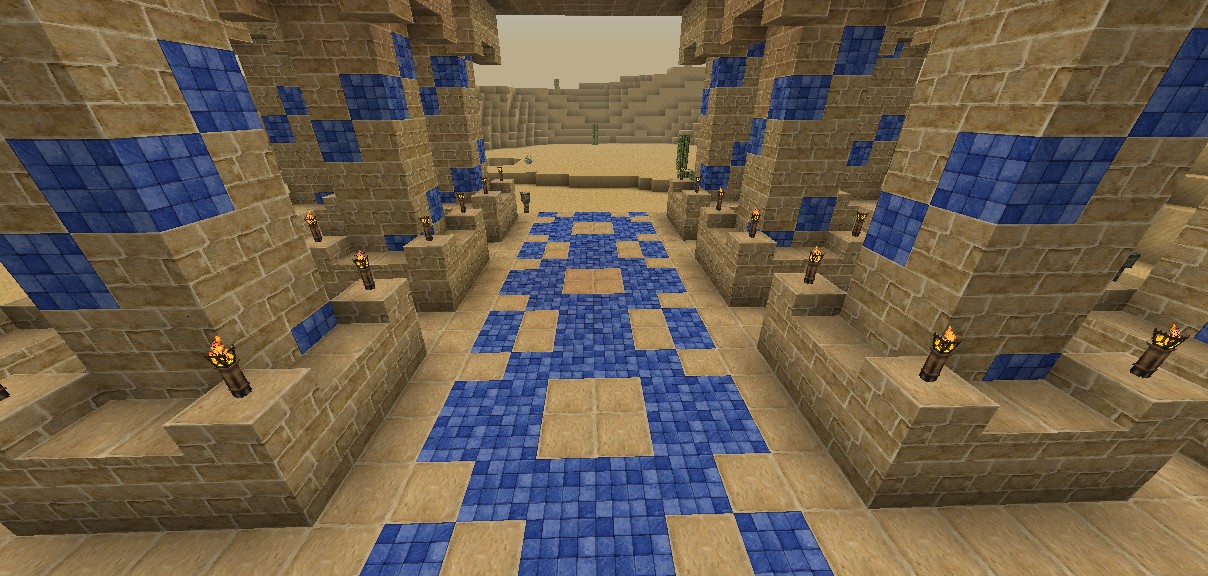 Desert Pantheon Minecraft Map